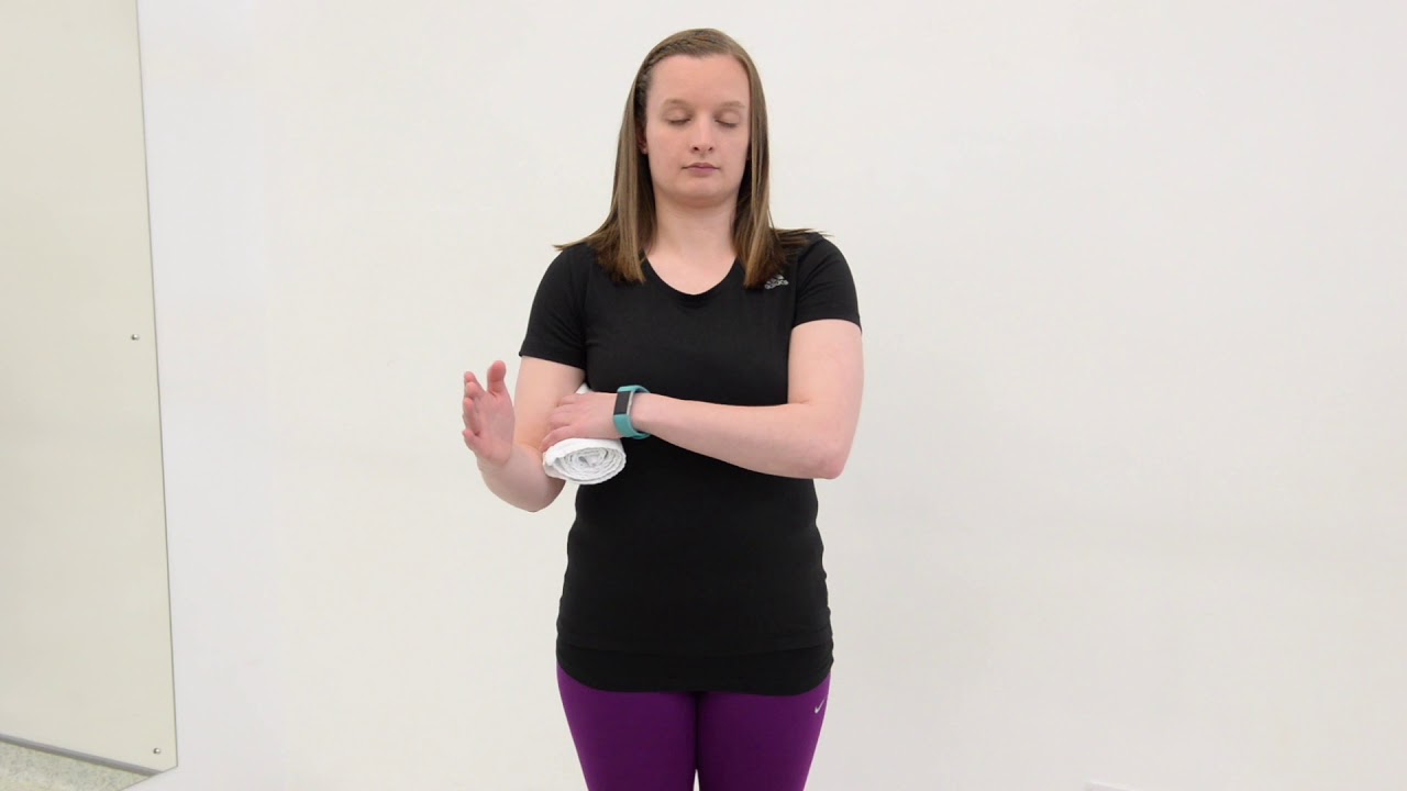Isometric External Rotation - YouTube