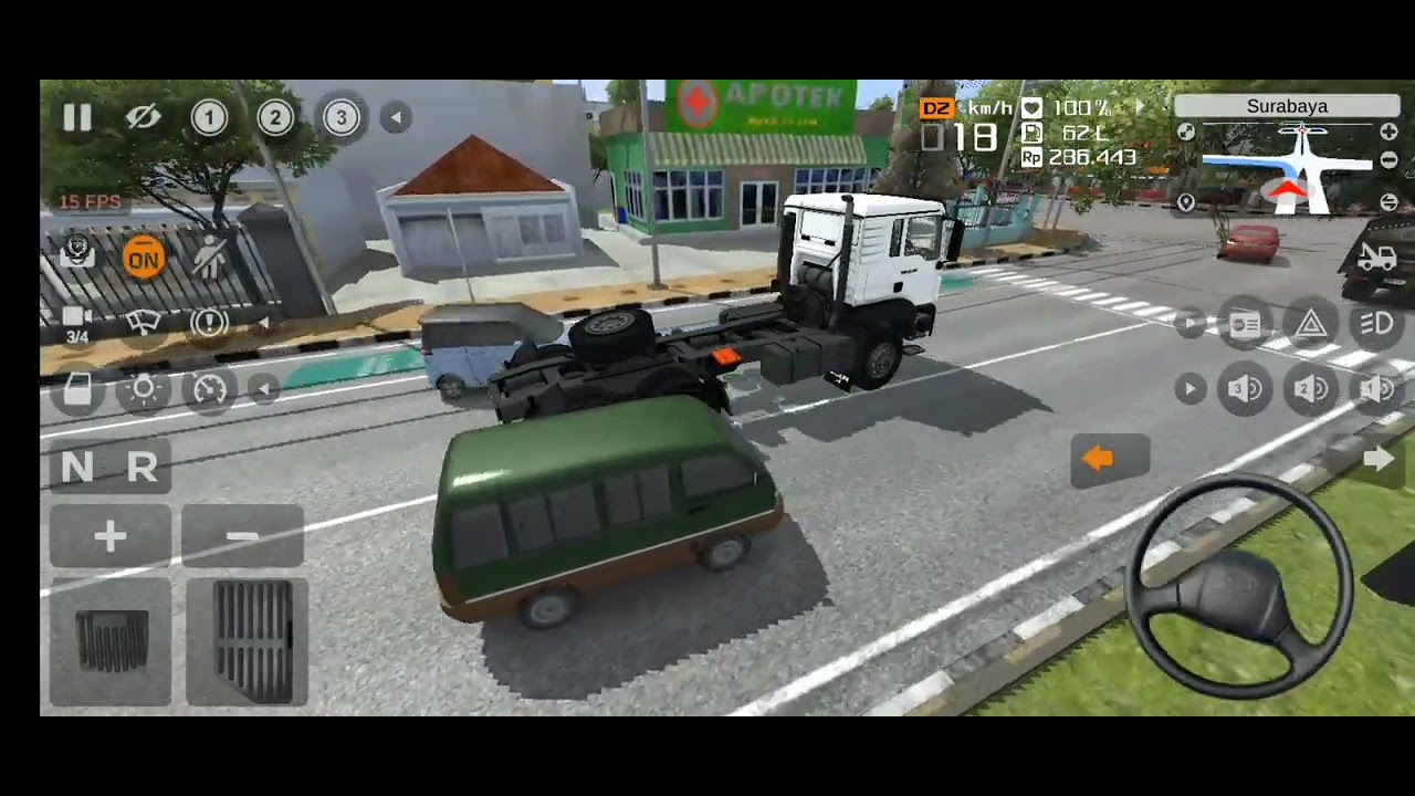 game truk pak mamon beli truk Man tgs 40.480 || bus simulator Indonesia - YouTube