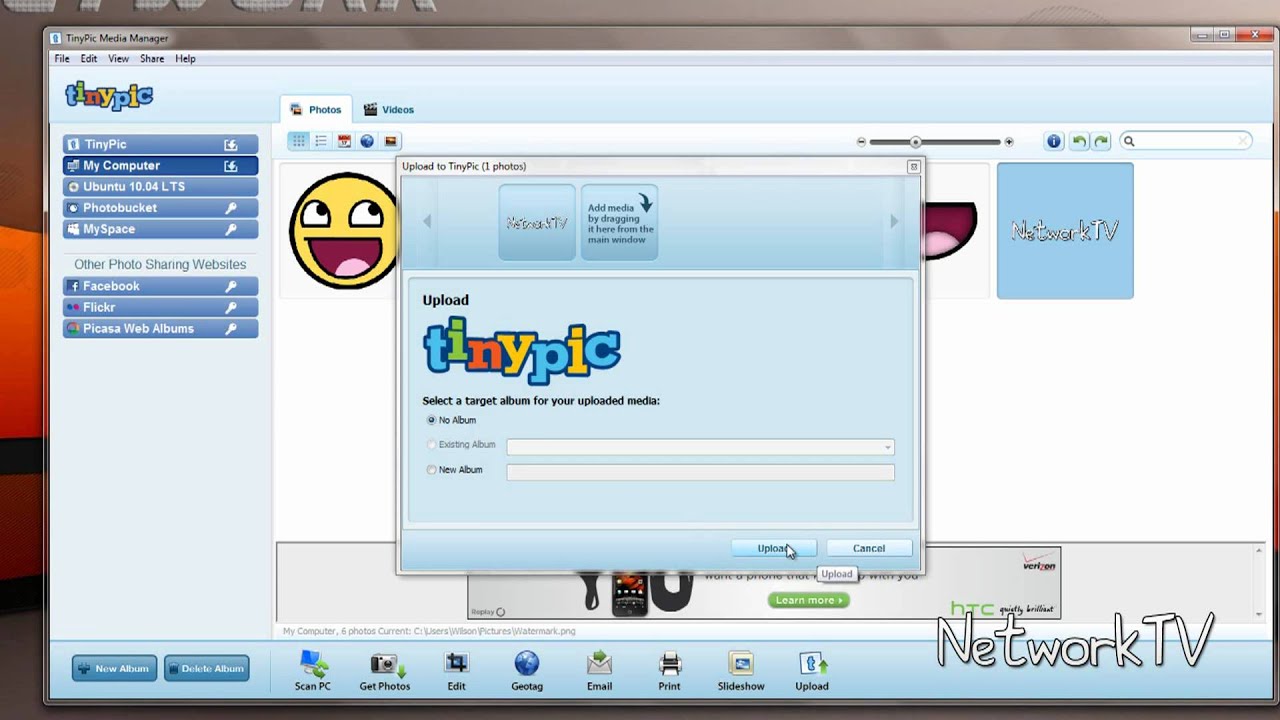 TinyPic Media Manager Review. - YouTube