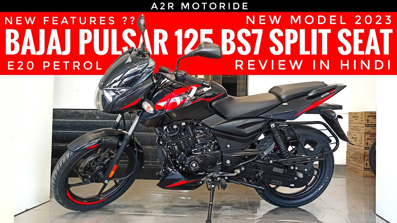 2023 Bajaj Pulsar 125 Split Seat Review | Price | Mileage | Top Speed ...