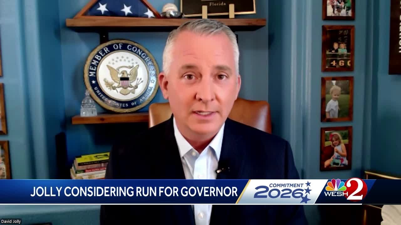 Former Congressman David Jolly 'strongly considering' run for Florida ...