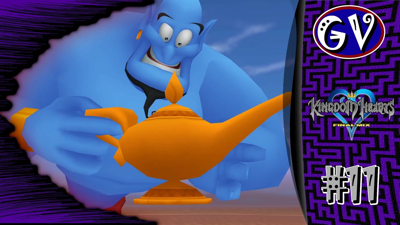 Kingdom Hearts Part 11| The Genie In A Lamp - YouTube