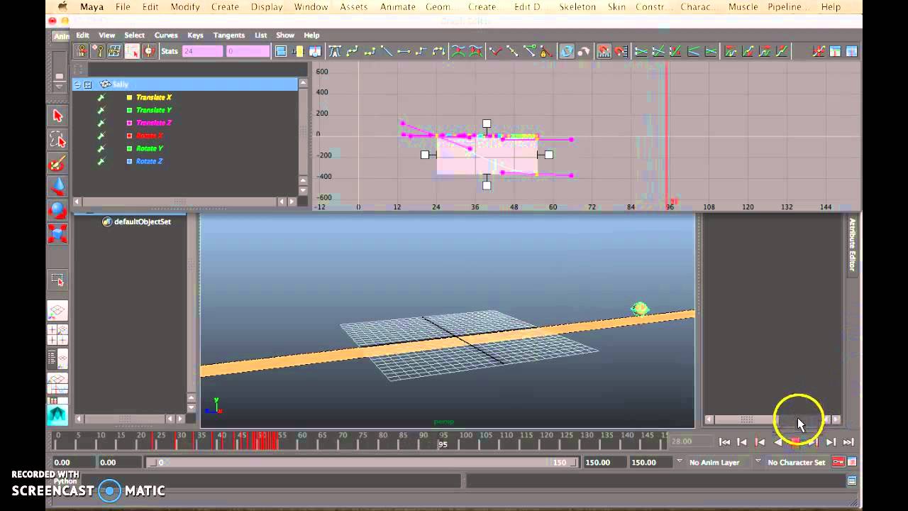 multiple objects changing direction - YouTube