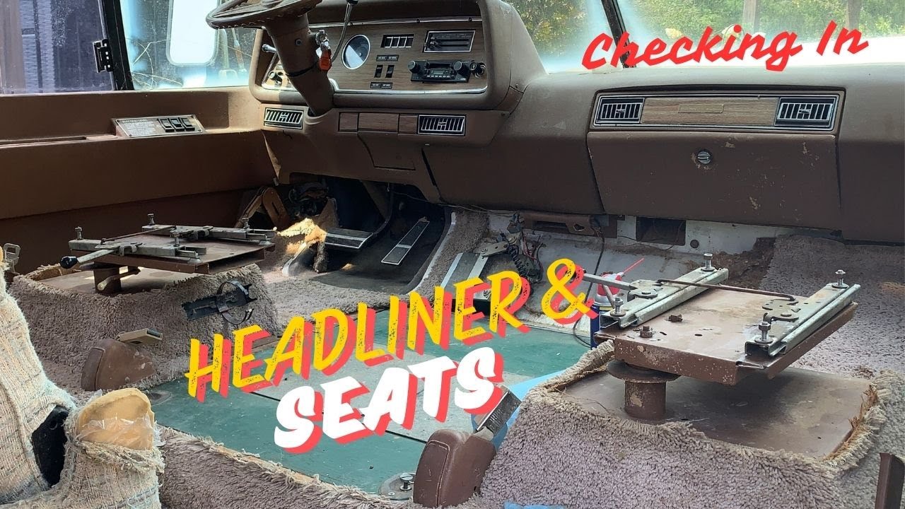 Headliner and Seats Update 4K - YouTube
