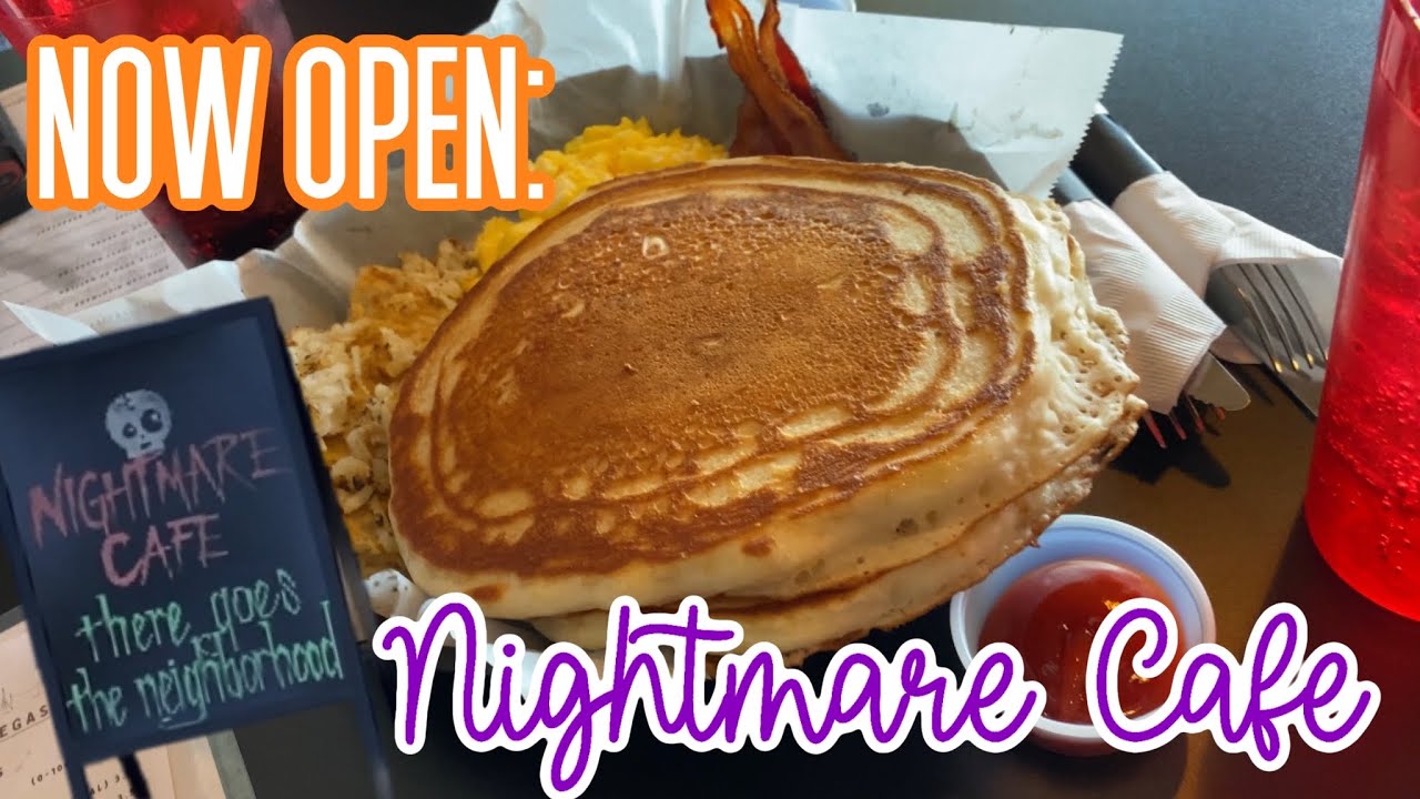 It’s OPEN now! Nightmare Cafe in Las Vegas - YouTube