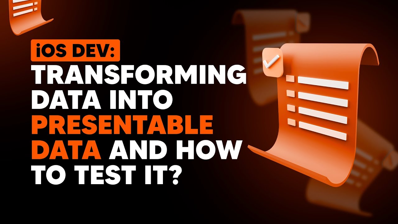 iOS DEV: Transforming data into presentable data and how to test it ...