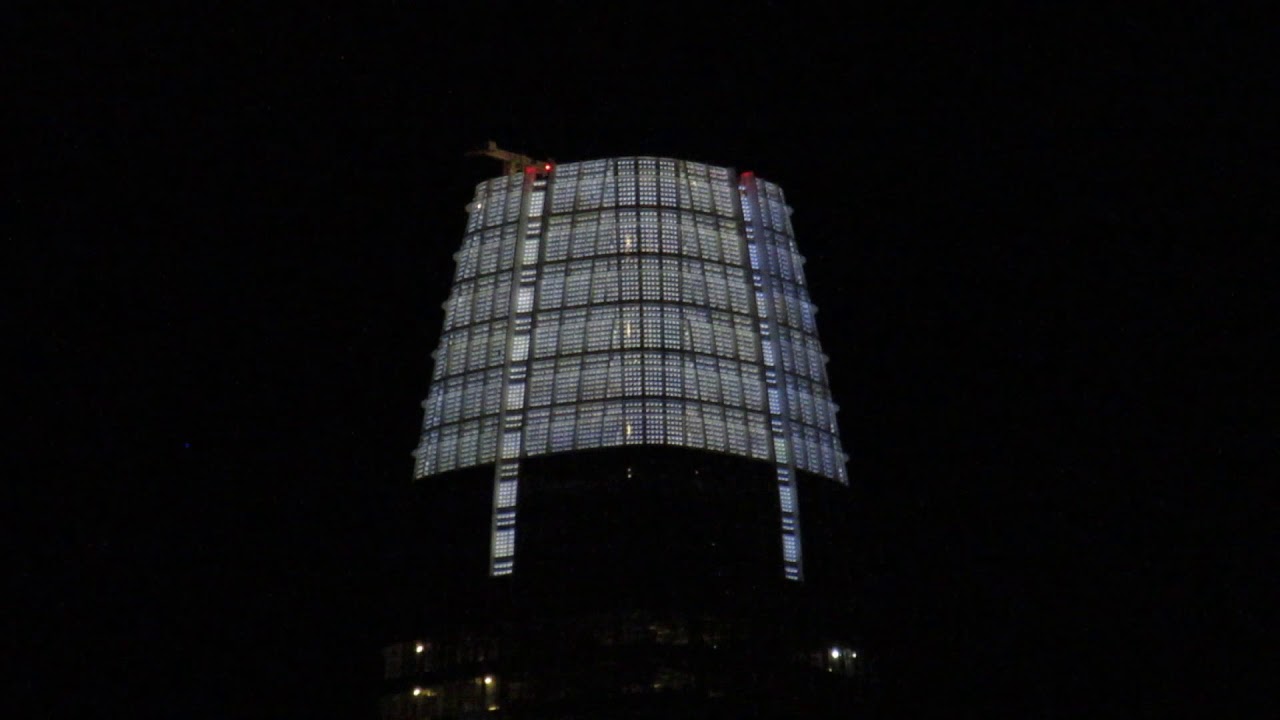 Salesforce Tower Light Display San Francisco California (May 2018 ...