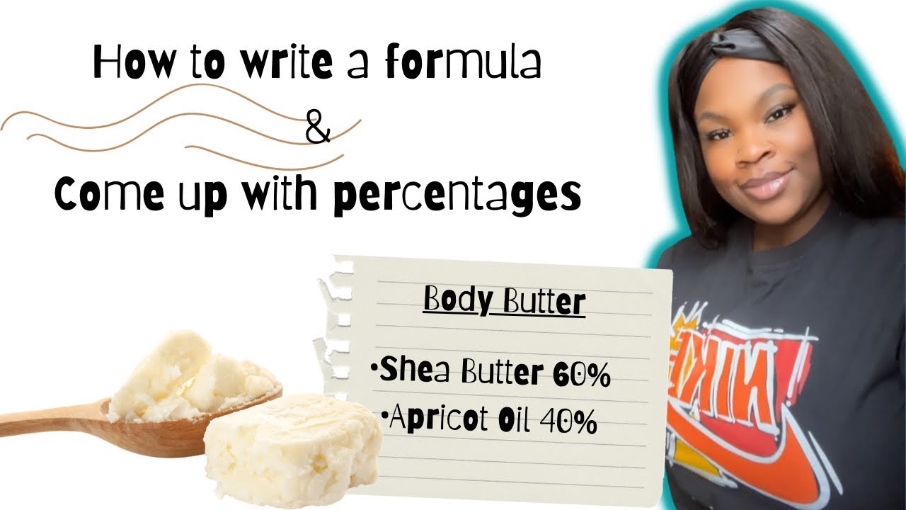 How to: Write A Skincare Formula & Come Up With Percentages - YouTube