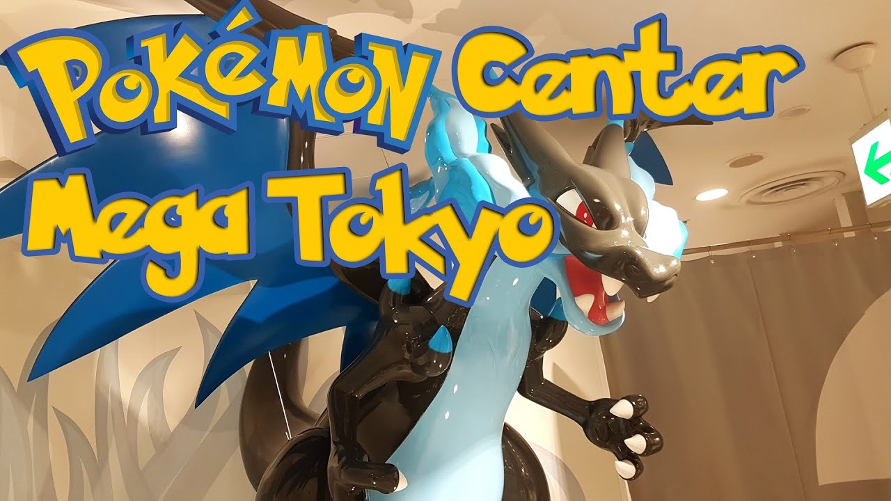 Visitando el Pokémon Center Mega Tokyo en Japón - YouTube