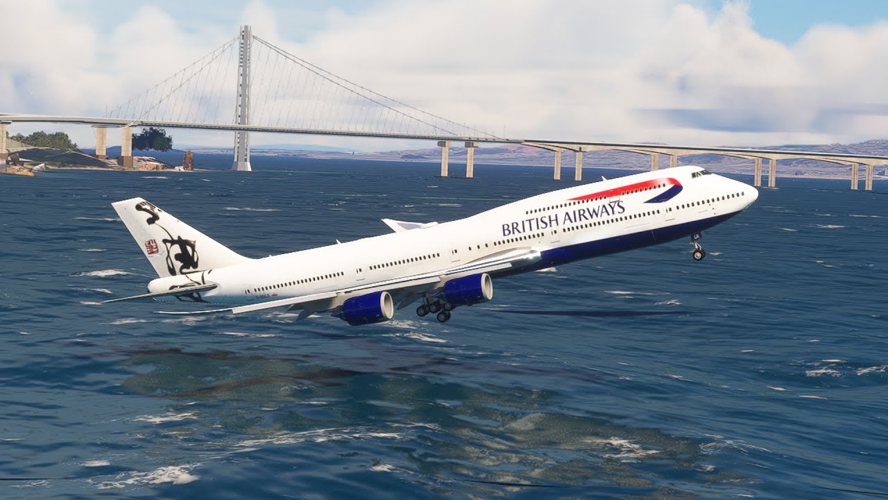 UNBELIEVABLE AVIATION EMERGENCY! Boeing 747 at Oakland Airport - YouTube