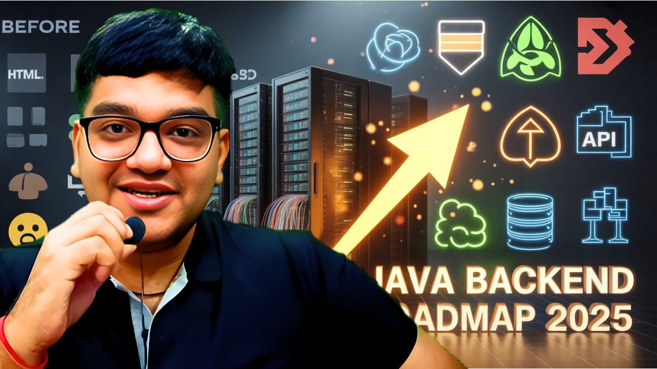 Complete Java Backend Developer Roadmap 2025🔥 (Step-by-Step) 🎯 - YouTube
