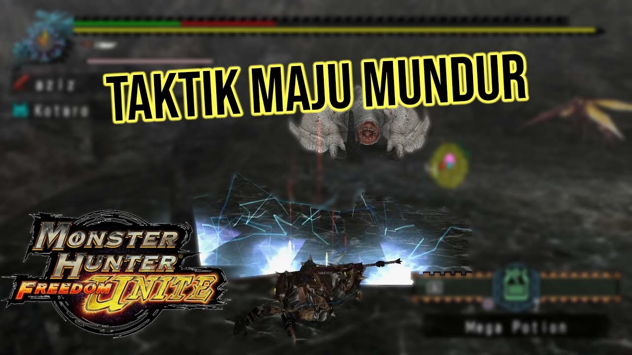 Berburu Khezu di misi High Rank (HR) Monster Hunter Freedom Unite - YouTube