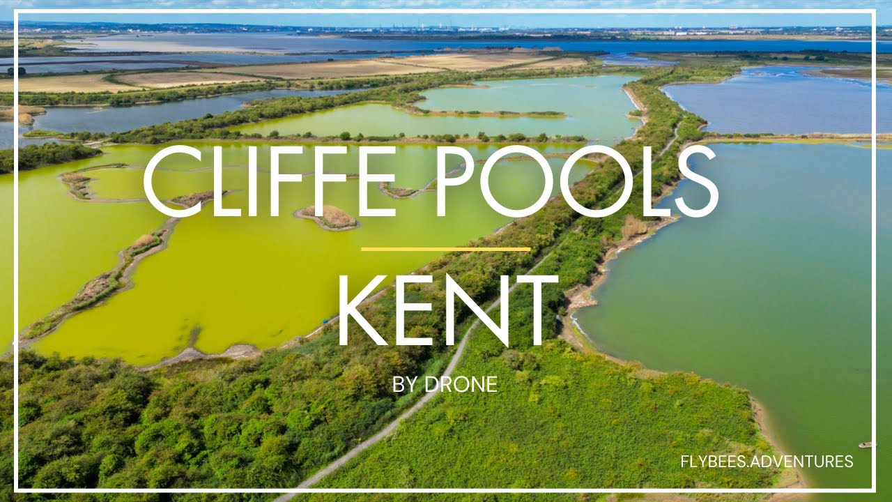 Cliffe Pools RSPB Nature Reserve, Kent | 4K Drone Film - YouTube