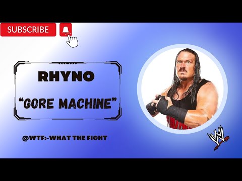 Rhyno/Rhino Aka The Gore Machine @WWE @impactwrestling #youtube #viral ...