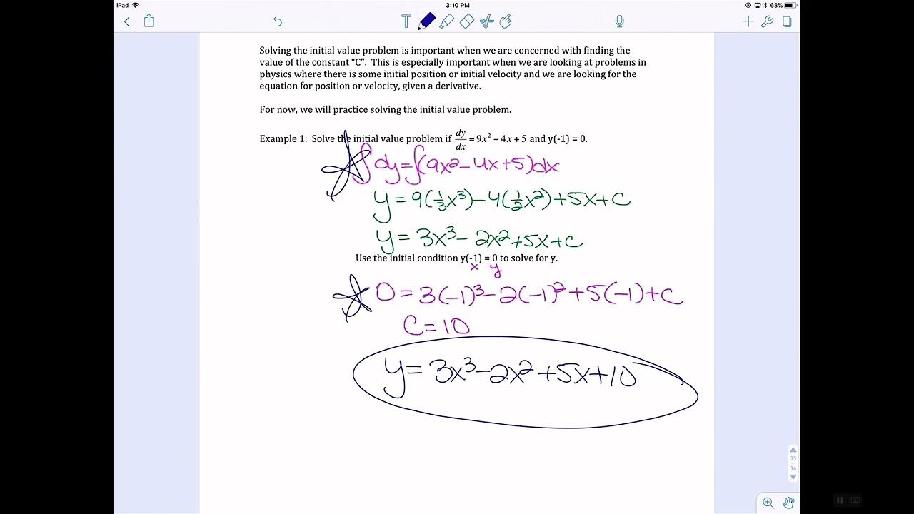 AP Calc Separation of Variables Lecture - YouTube