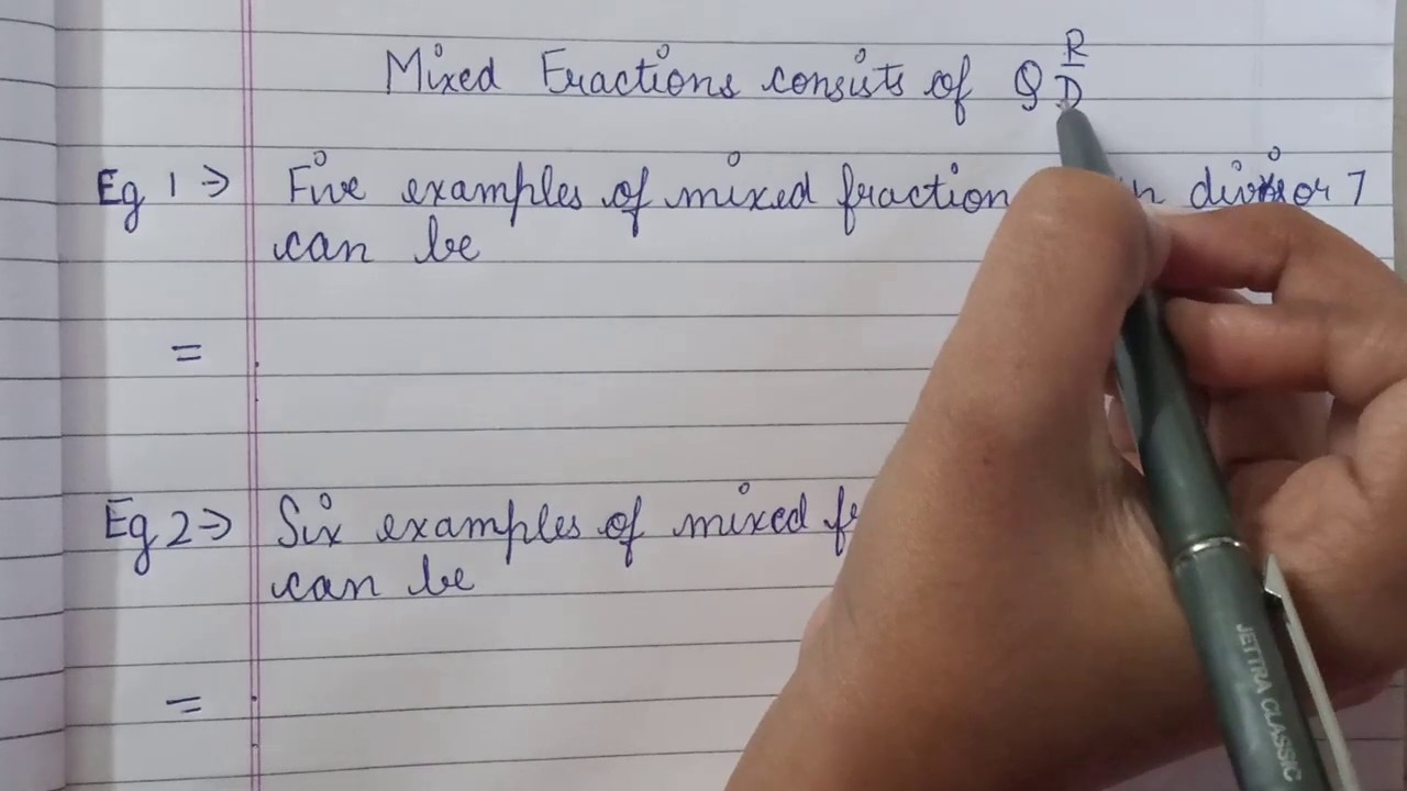 Mixed Fraction YouTube mixed-fraction-youtube