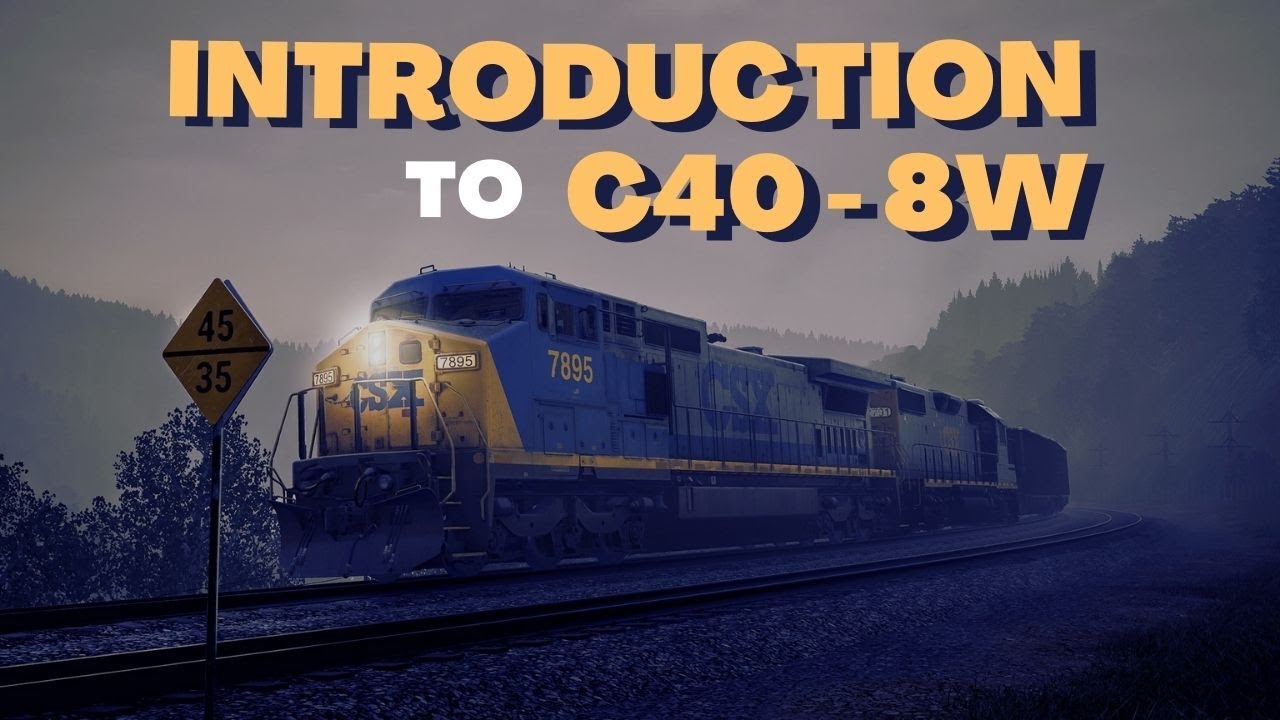 Introduction to C40-8W | CSX | Sand Patch Grade | TSW2 #trains # ...