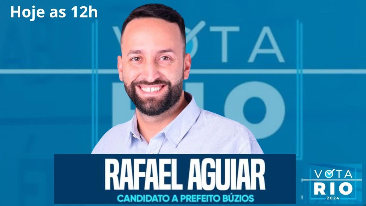 Vota Rio 2024: Entrevista com Rafael Aguiar- 03/08/2024 - YouTube