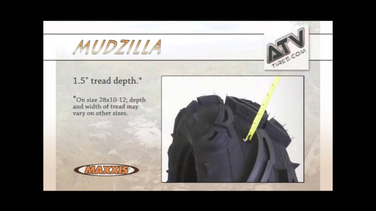 Maxxis Mudzilla ATV Tires - YouTube