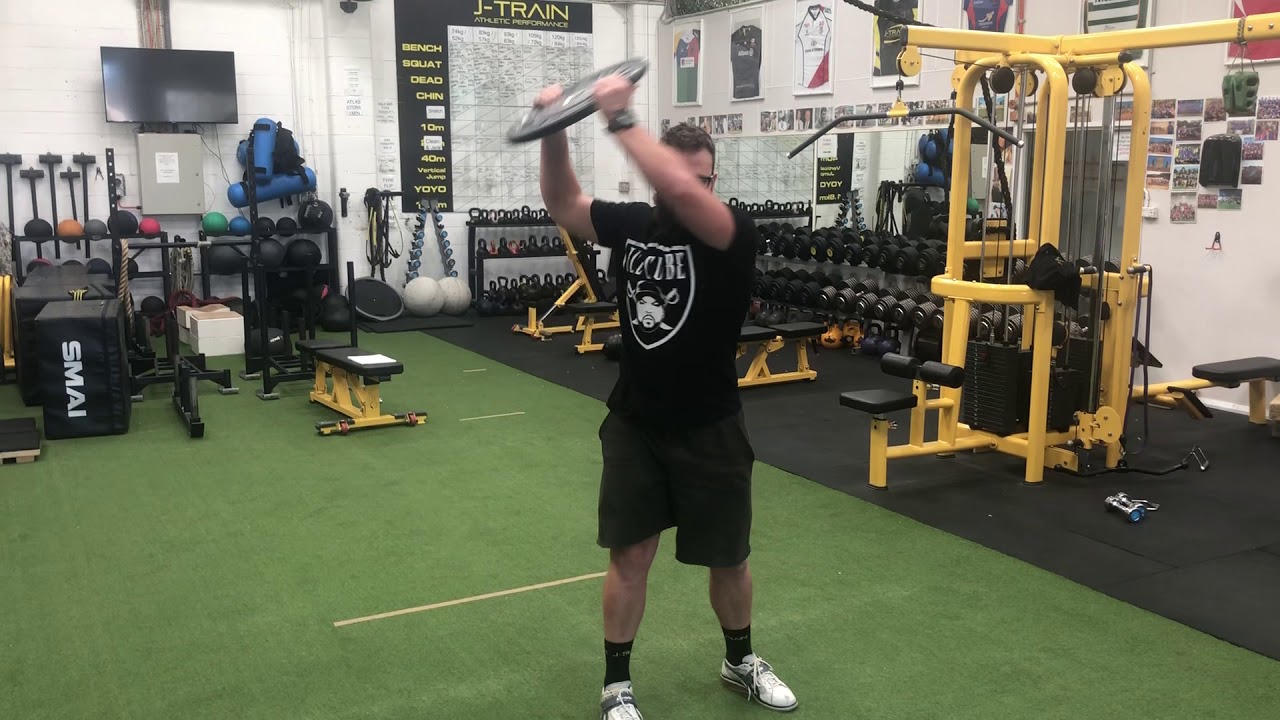 Plate Figure 8 Standing - YouTube