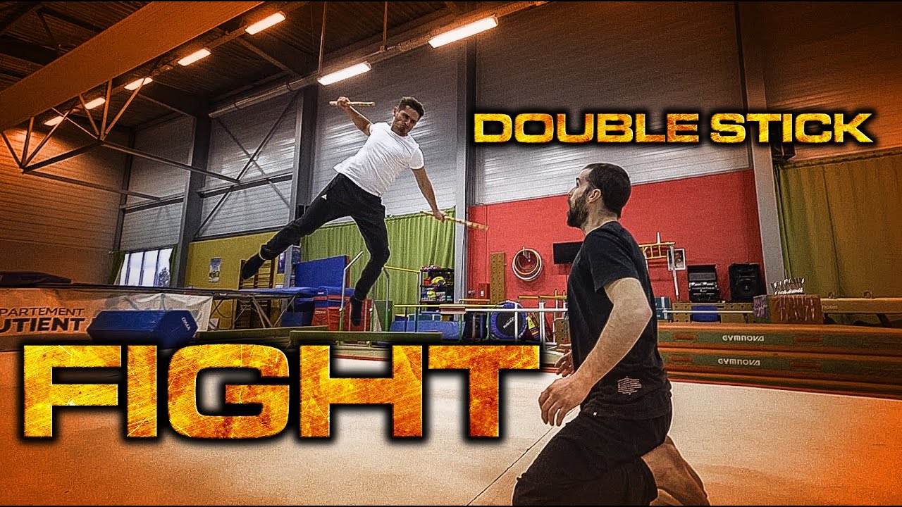 Double STICK Fight /// STUNT FIGHT SCENE - YouTube