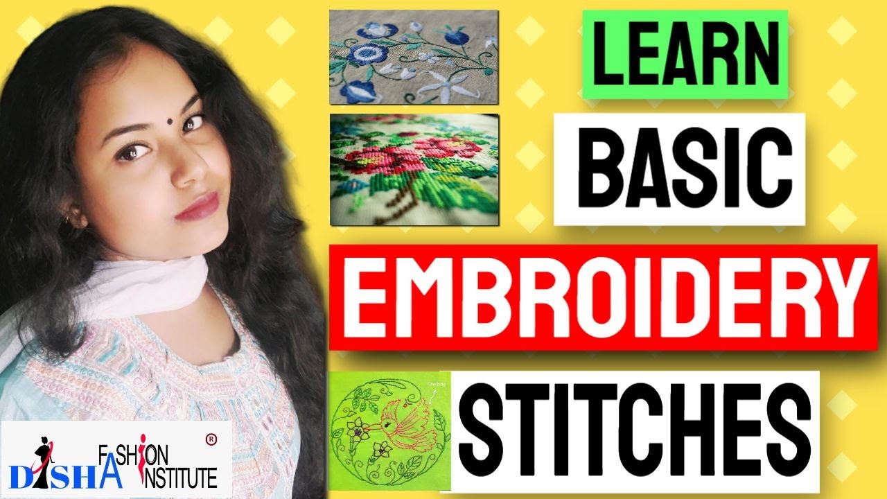 How To Do Basic Embroidery Stitches - How To Make Basic Embroidery ...