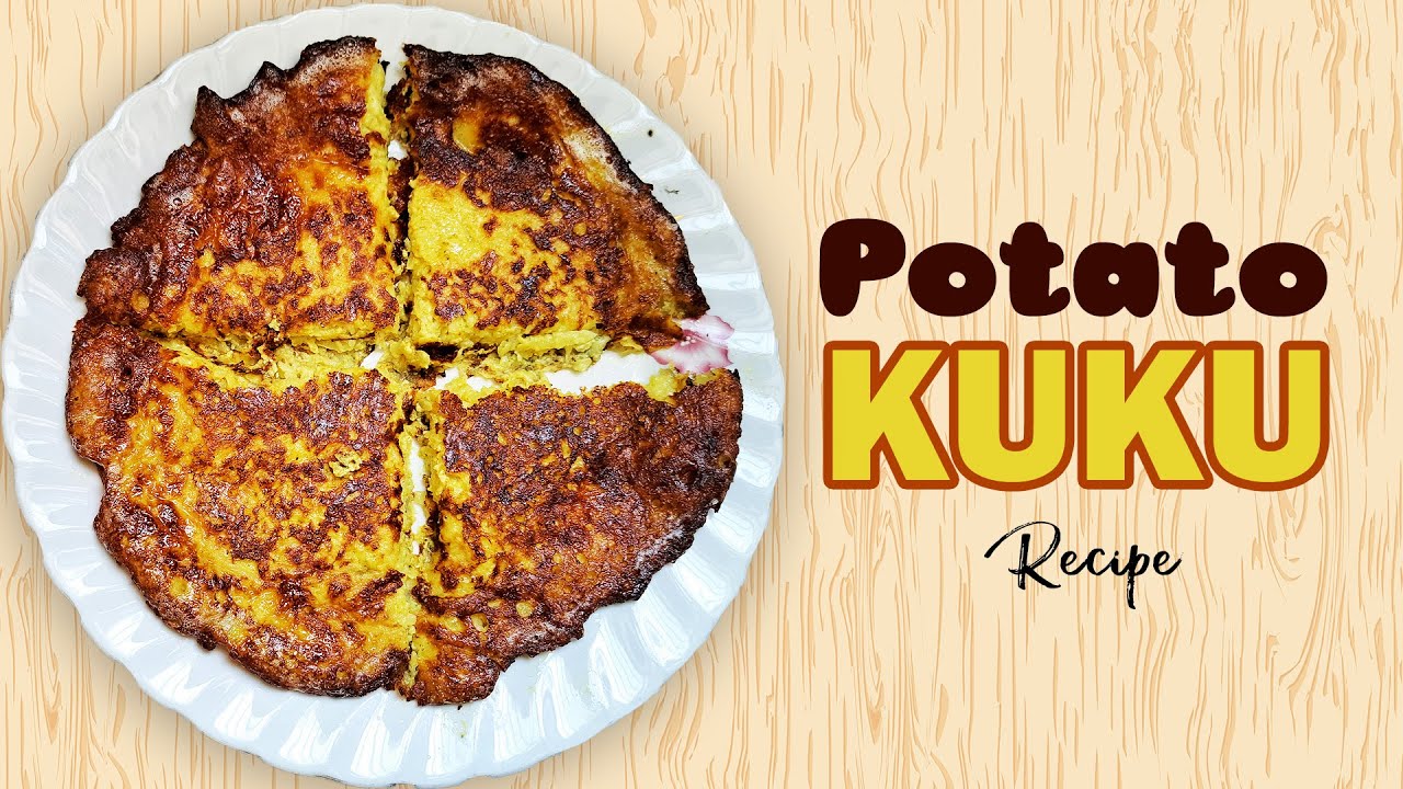 How to make potato kuku? - YouTube