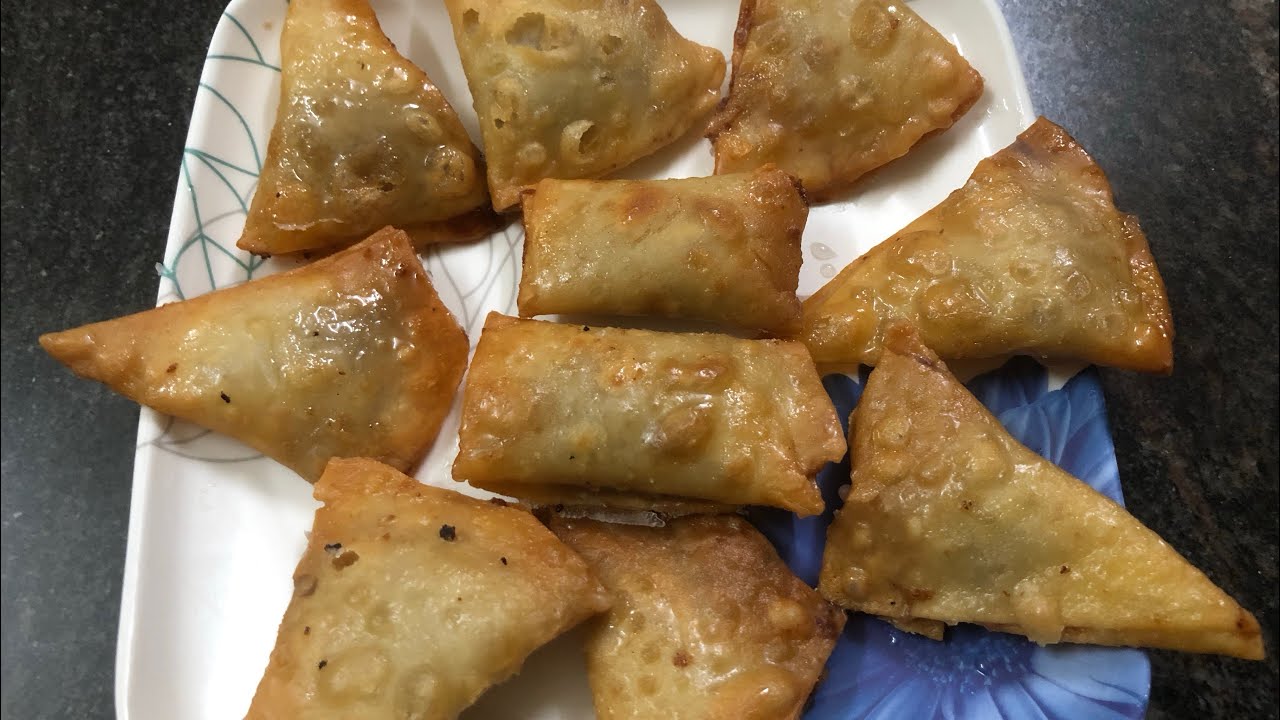 Tasty Sweet Samosa/ Arcot Special sweet/ Inippu Samosa - YouTube