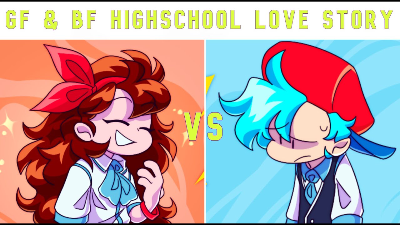 Friday Night Funkin' - GF & BF Love Story Maginage Matches [Full Week ...