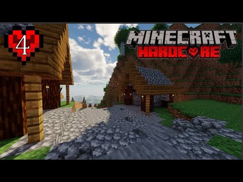 Building an Epic Villager Hut in Minecraft Hardcore Survival!" (episode ...