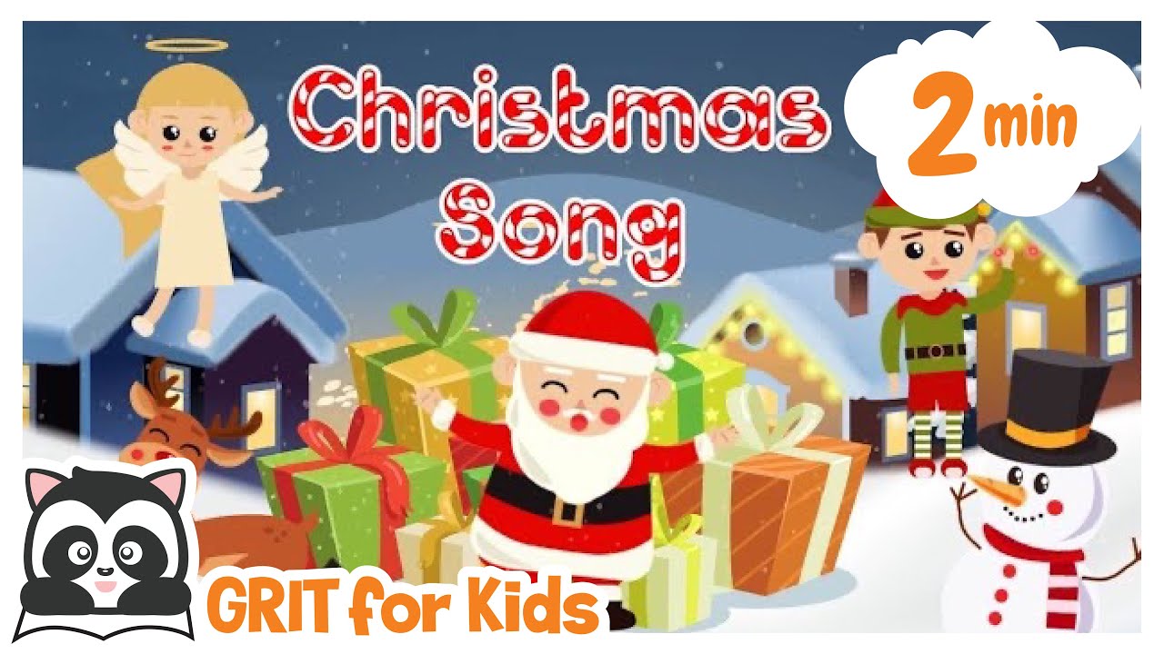 We wish you a merry Christmas|Christmas song for kids｜English song for ...