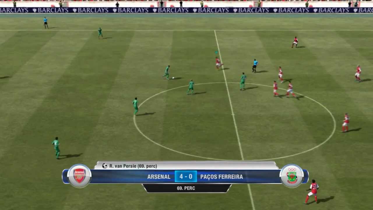 FIFA 12 Arsenal Kariermod - YouTube