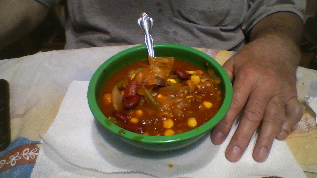 GARBAGE CAN CABBAGE SOUP - YouTube