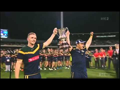 Ireland vs Australia International Rules 2015 - YouTube