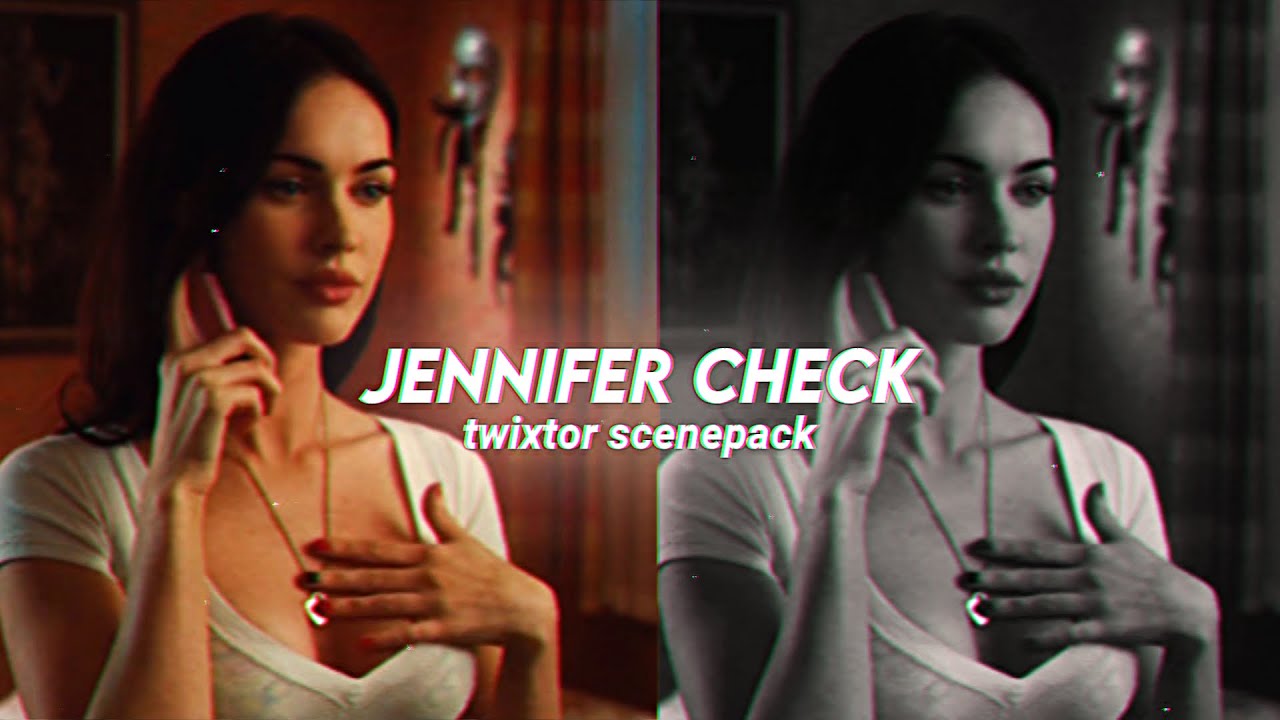 jennifer check (jennifer’s body) | twixtor scenepack - YouTube