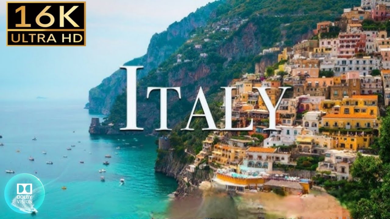 Italy 16k Video Ultra HD Beautiful place in Italy 4k #travel #4khdr # ...