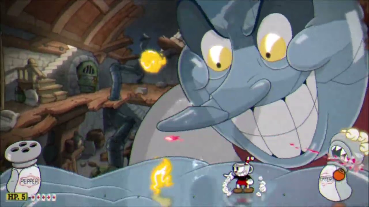 Cuphead - Chef Saltbaker - YouTube