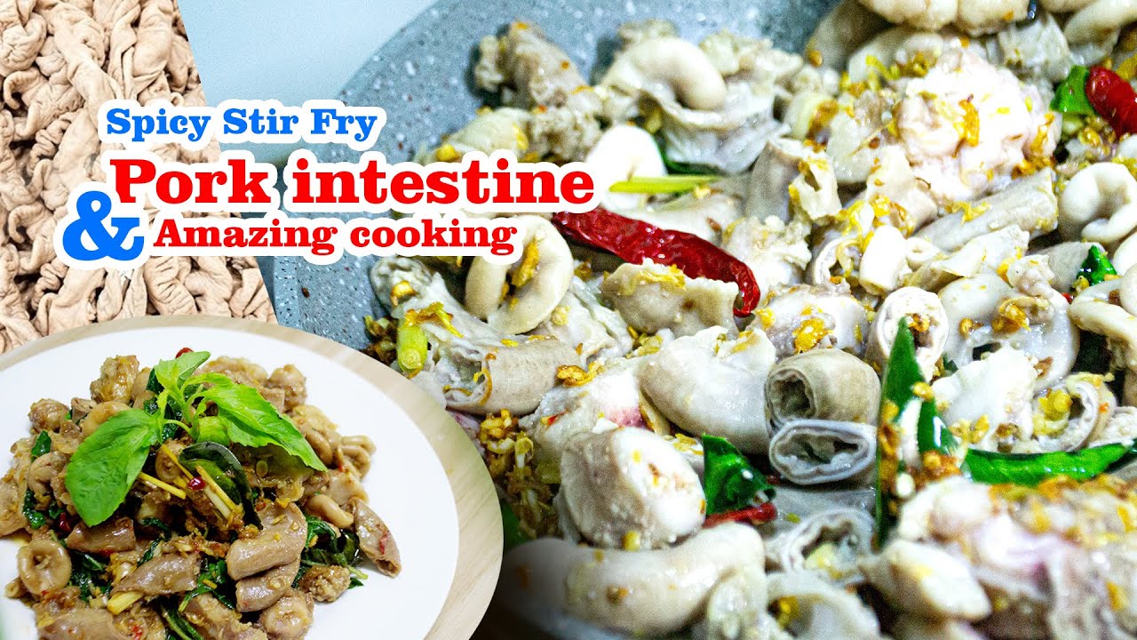 Easy Way to cook pork intestine | Pork offal recipe - Amazing cooking ...