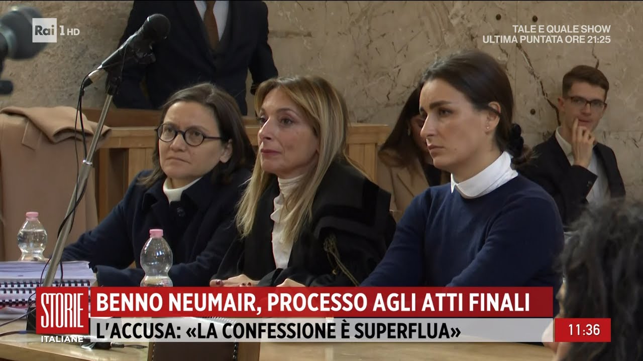 Benno Neumair, processo agli atti finali - Storie italiane - 18/11/2022 ...