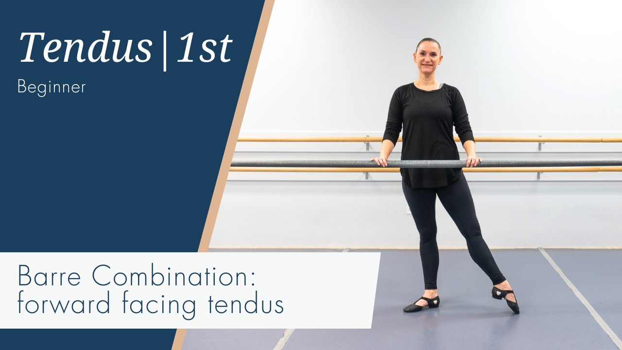 Tendu Barre Combination | One side at a time, Easy to Follow for Adult ...