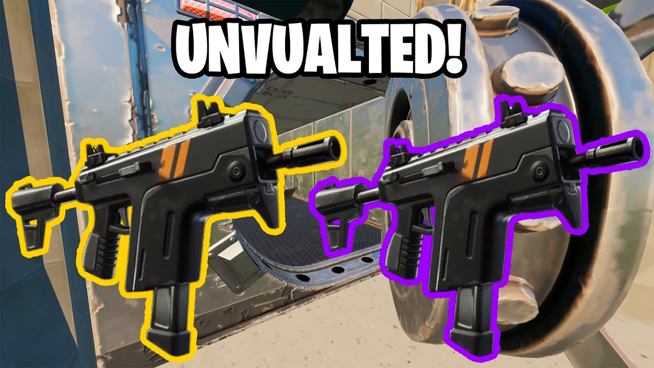 The Rapid Fire SMG has been UNVUALTED! | Fortnite Update 15.50 - YouTube