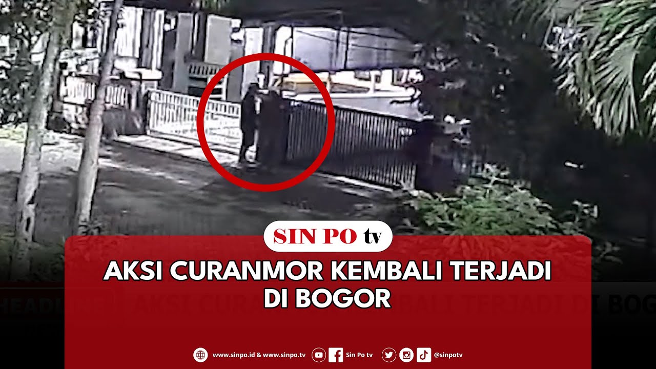 Aksi Curanmor Kembali Terjadi Di Bogor - YouTube