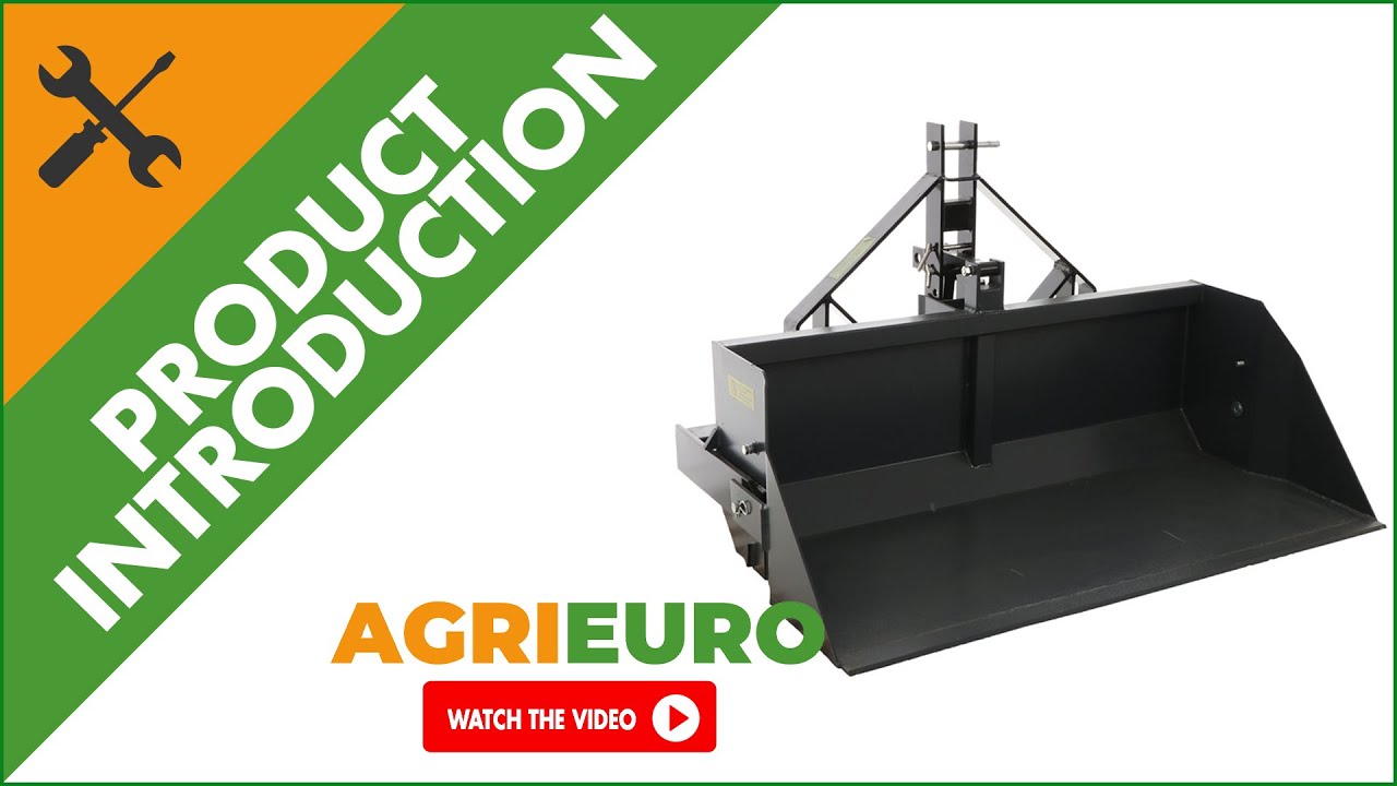 Rear Tractor Mounted Loader Bucket BlackStone B-PAL - Product ...