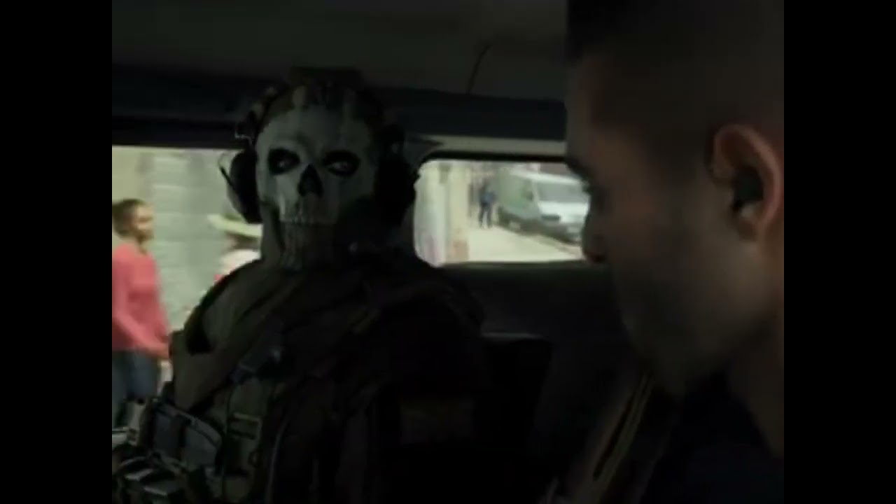 Ghost staring meme extended (slowed down) - YouTube