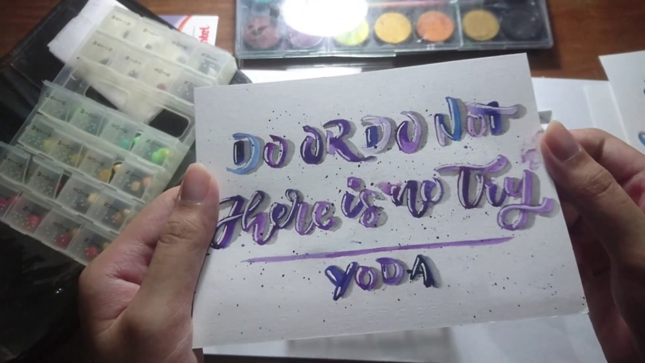 Good Color Combinations You Can Use For Calligraphy! (Tips | Tagalog or ...