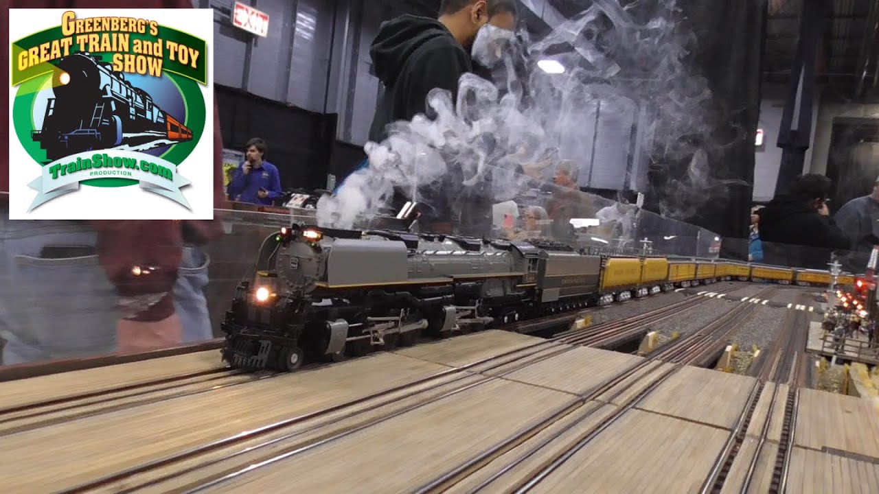 2024 Greenberg Train Show O Gauge Train Action March - YouTube