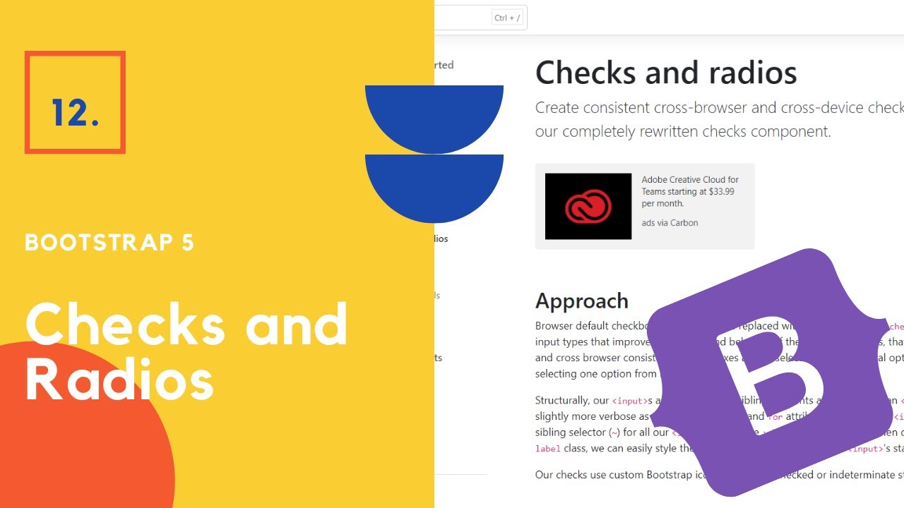 Bootstrap 5 Checks And Radios Hindi Youtube