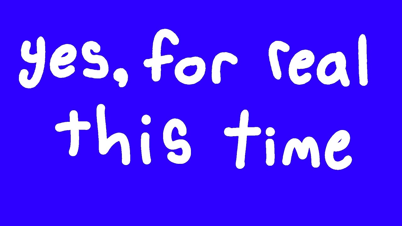 for real this time - YouTube