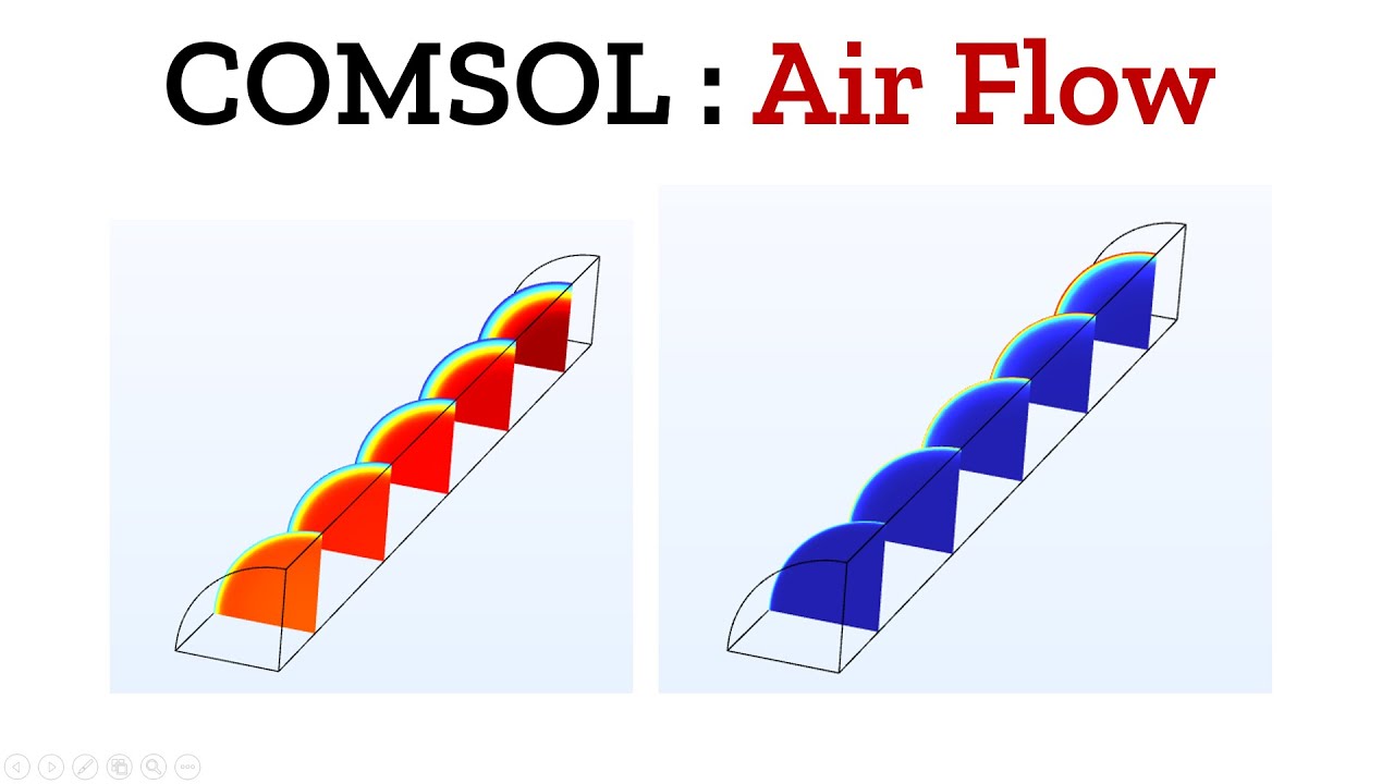 COMSOL Multiphysics: Air Heater - YouTube