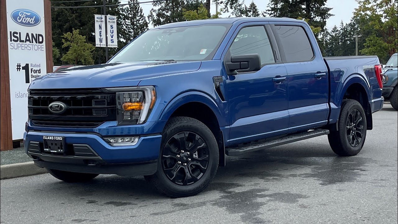 2022 Ford F-150 XLT + Black Appearance pkg, 2.7L V6 Ecoboost Payload ...